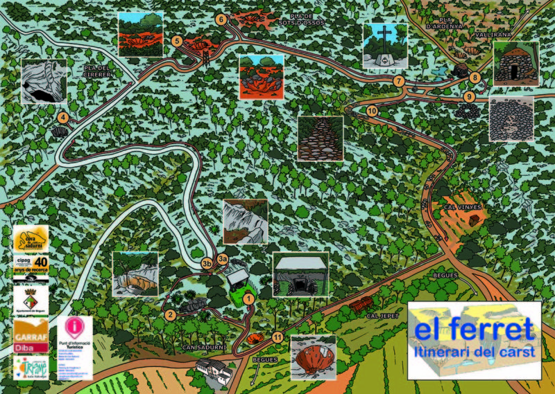 Begues, la Cittaslow balcón del Mediterráneo | Cueva Can Saturní