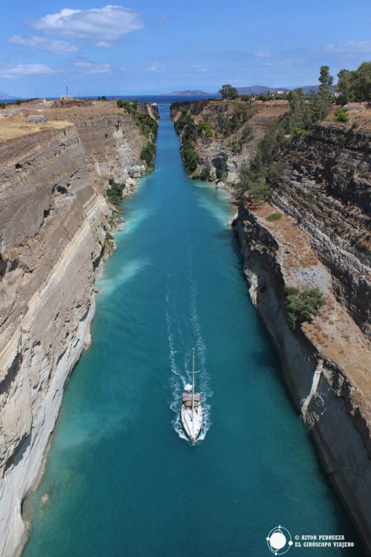 Canal de Corinto de Grecia | Mejor lugar fotografías | Cómo llegar