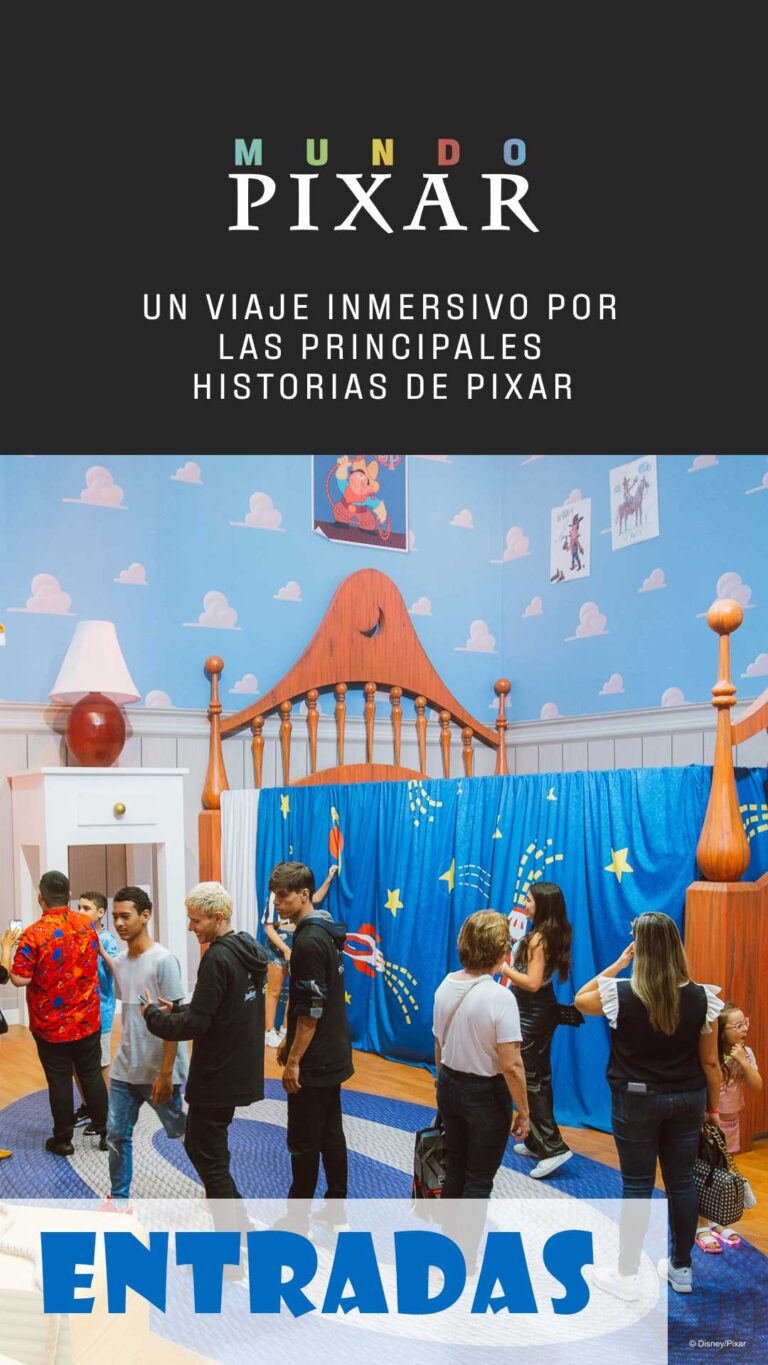 Mundo Pixar Barcelona | Experiencia inmersiva | Comprar entradas